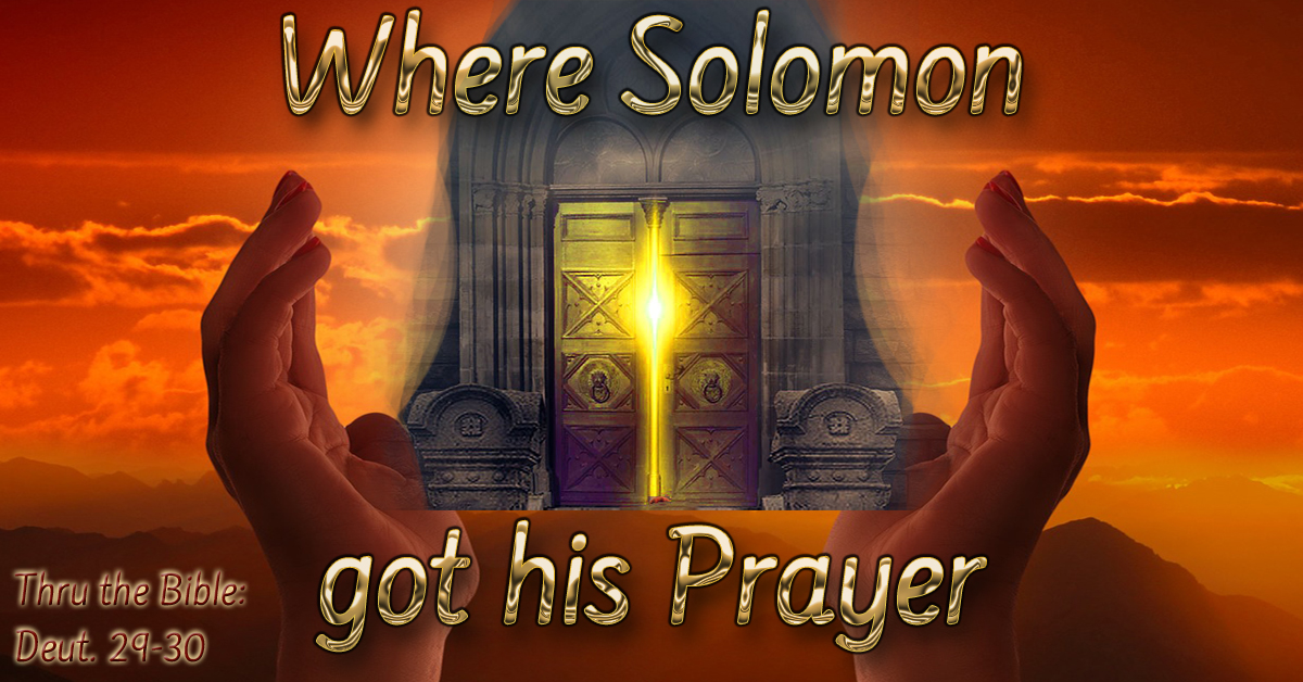 Where Solomon got his Prayer - Living Grace Fellowship