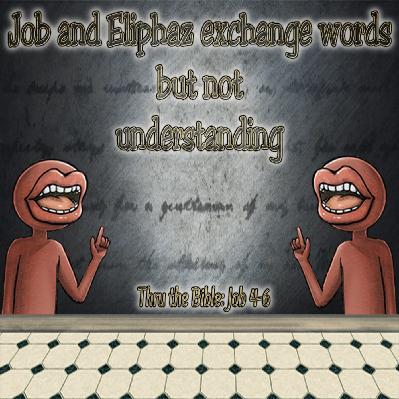 Job & Eliphaz exchange words but NOT understanding - Living Grace ...