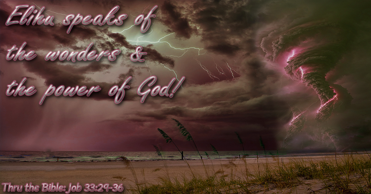 Elihu speaks of the Wonders & the Power of God - Living Grace Fellowship